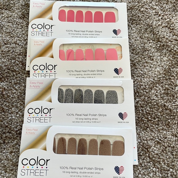 Color Street | Other | Color Street 4 Sets | Poshmark